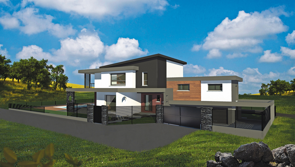 Plan de maison : Une maison sur trois niveaux | Faire construire sa maison