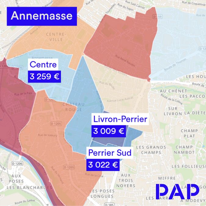 Annemasse : les prix immobiliers montent toujours en 2025 | PAP