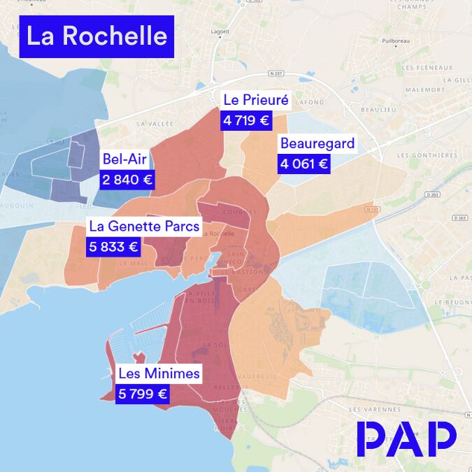 La Rochelle : les prix baissent de 4,6 % en 2025 | PAP