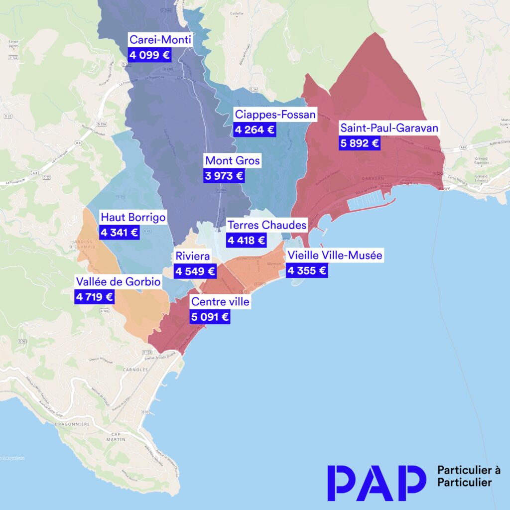 Menton : quels sont les quartiers encore accessibles en 2024 ? | PAP
