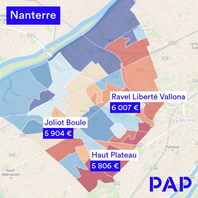 Nanterre : la ville qui cartonne (vraiment) dans le 92 en 2025 | PAP