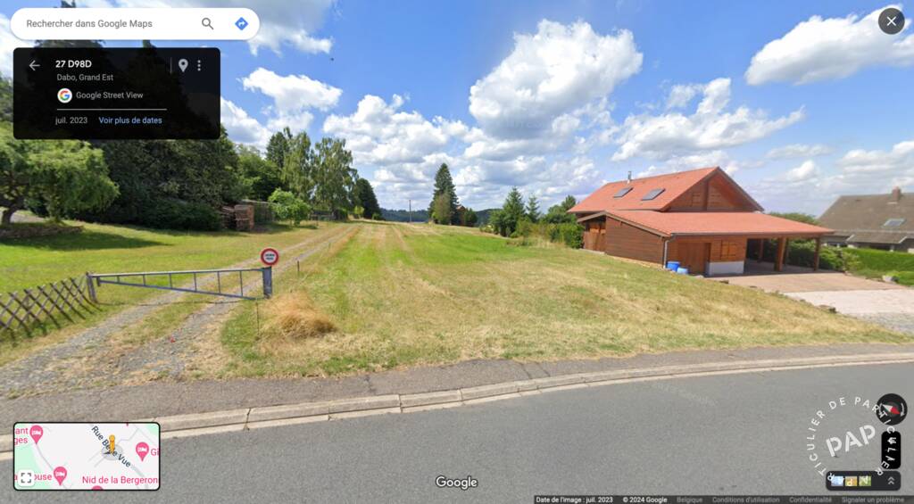 Vente terrain 3.622 m² Dabo (57850) - 130.000 € | Particulier à ...