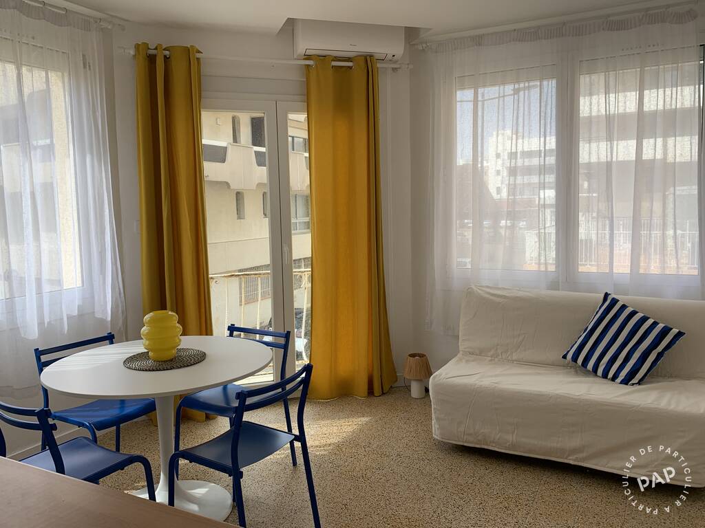 Location meublée appartement 2 pièces 36 m² Canet-En-Roussillon (66140 ...