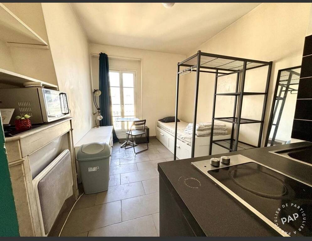 Location meublée studio 11 m² Paris 17E (75017) - 11 m² - 680 ...