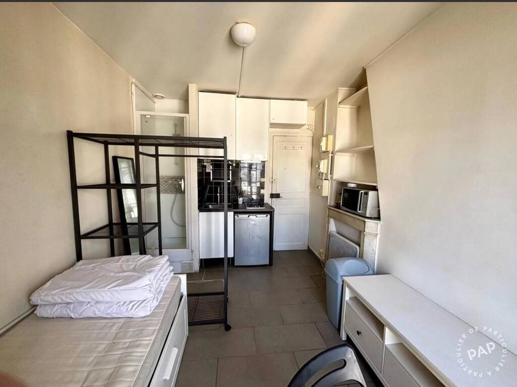 Location meublée studio 11 m² Paris 17E (75017) - 11 m² - 680 ...